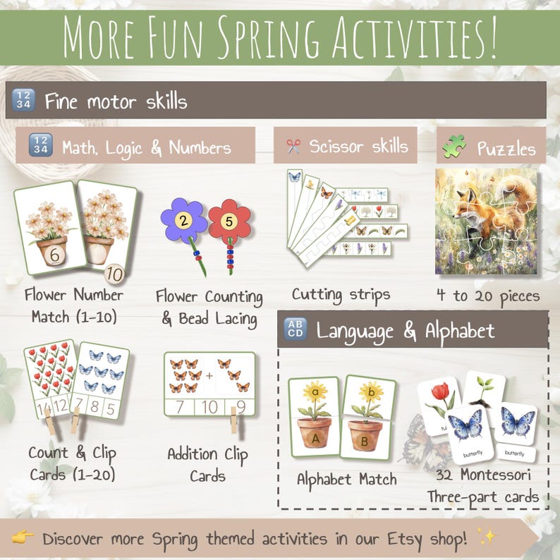 Spring Alphabet Match | Flower Alphabet Matching Activity | Flower ...