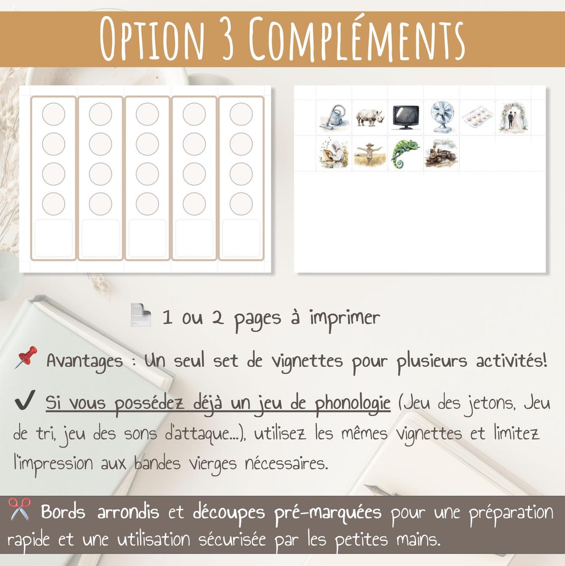 French Syllable Counting Cards | Phonics Cards | Syllable Activity ...