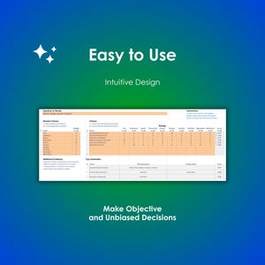 College Comparison Spreadsheet Excel Template College Decision Matrix ...
