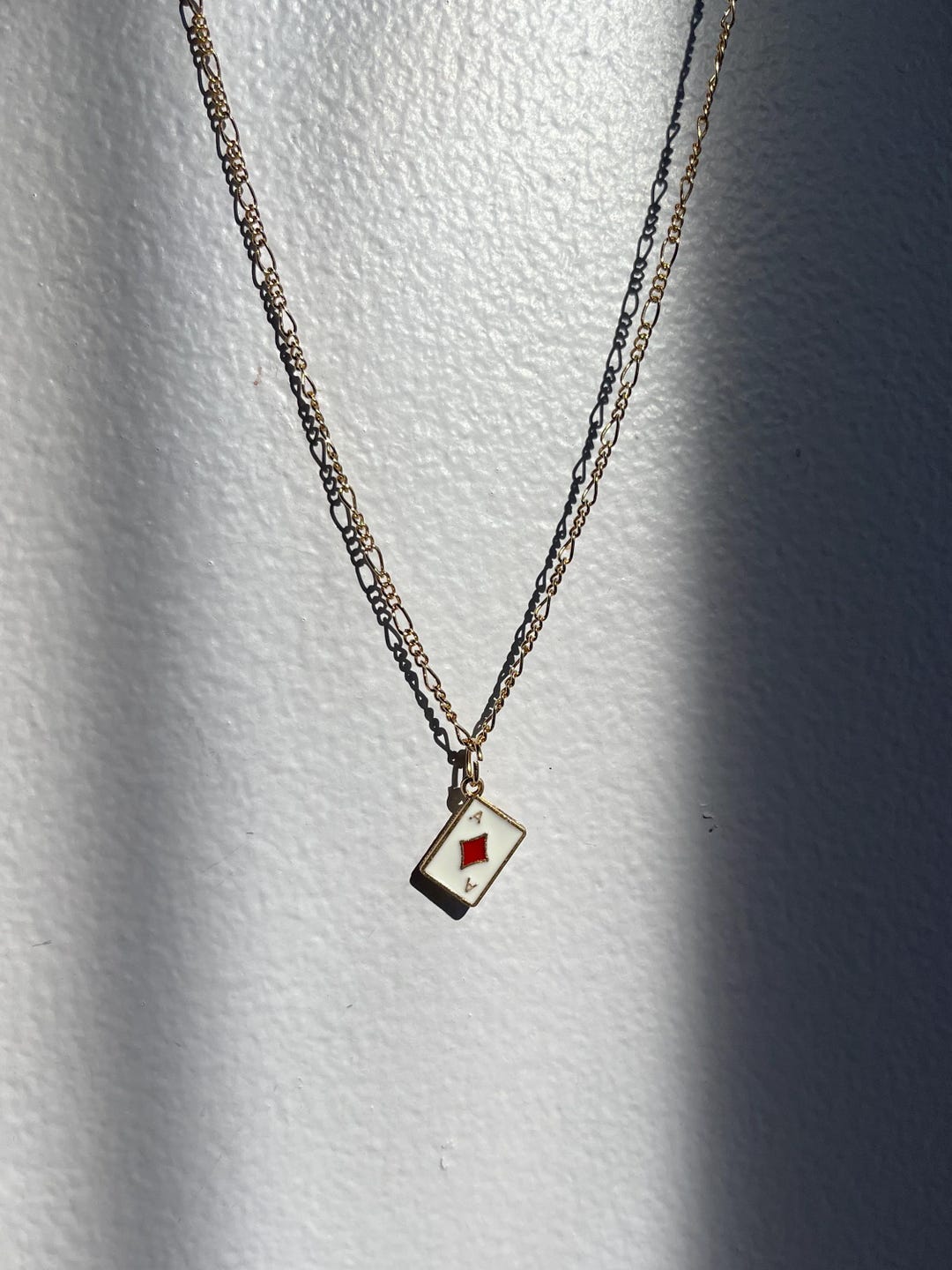 Playing Card Necklace - Etsy