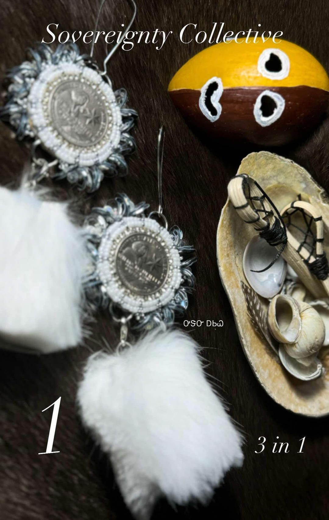 Wilma Mankiller Quarter With Authentic Rabbit Fur Drops 3 in 1 by ...