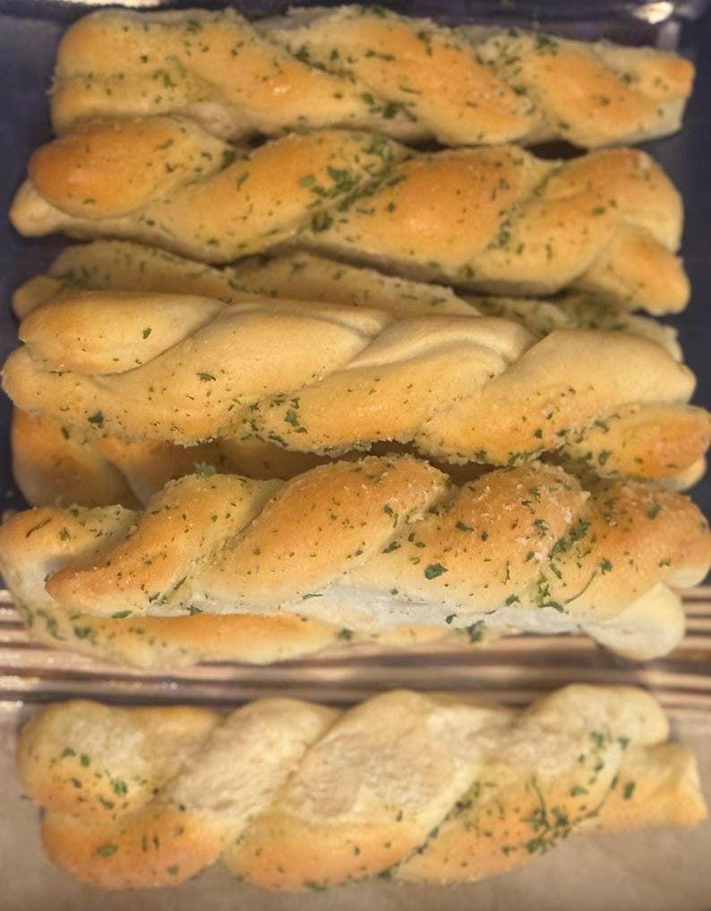 Irresistible Garlic Bread Sticks! - Etsy