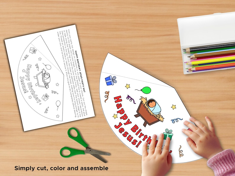 Christmas Bible Craft, Sunday School Printable, Church Bible Craft ...