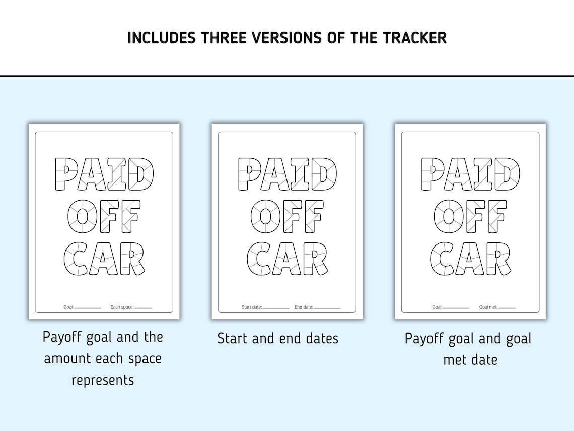 Car Payoff Challenge Coloring Page (digital Download) - Etsy