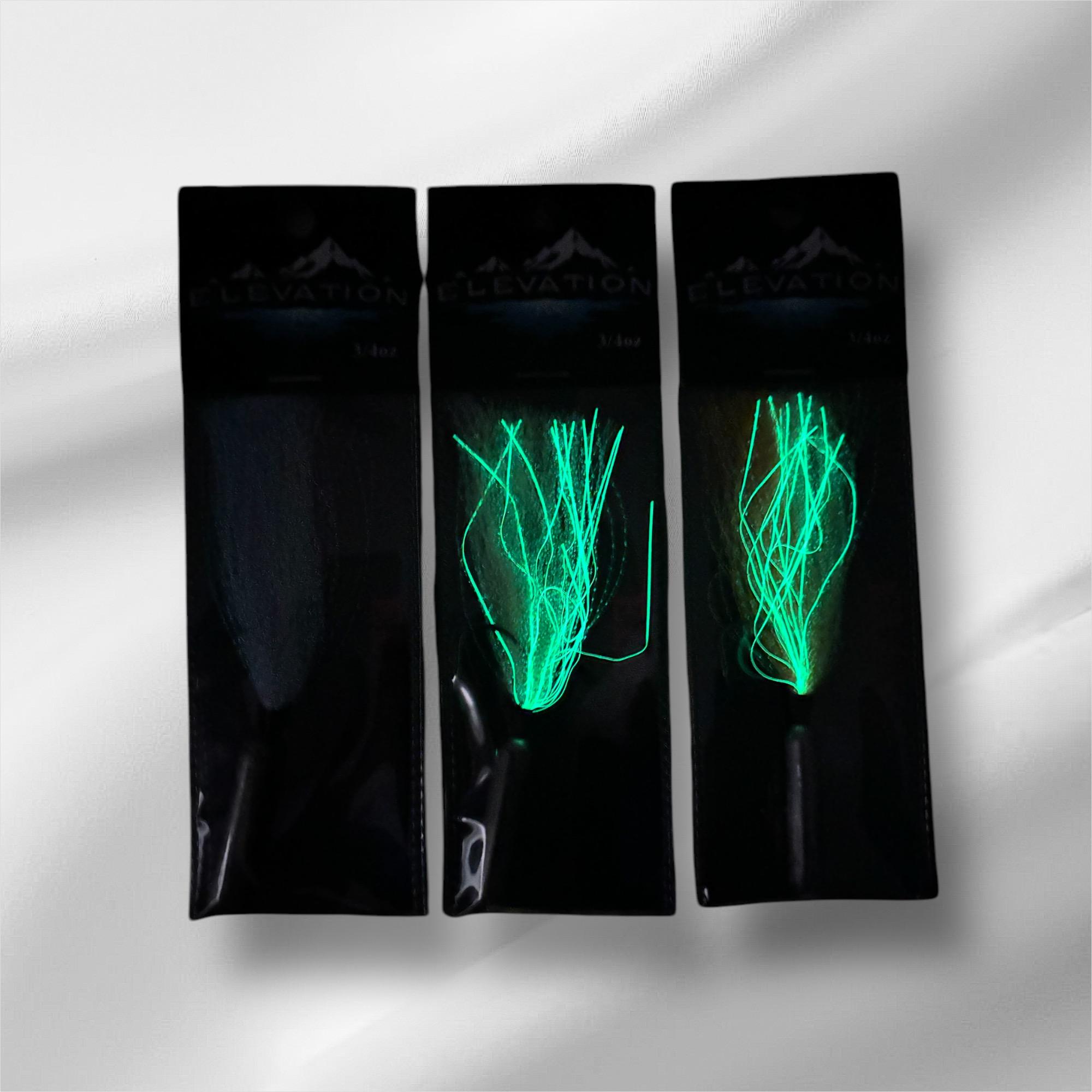 Tinsel Flash Lead Fishing Jigs - 3/4 Oz, 3-pack - Etsy