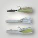 Tinsel Flash Lead Fishing Jigs - 3/4 Oz, 3-pack - Etsy