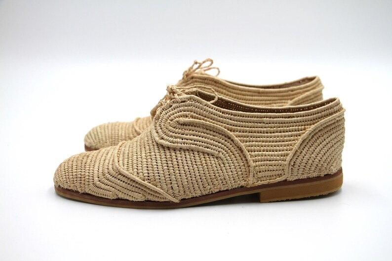 Handmade Raffia Mules, Unisex Moroccan Loafer Shoes - Etsy