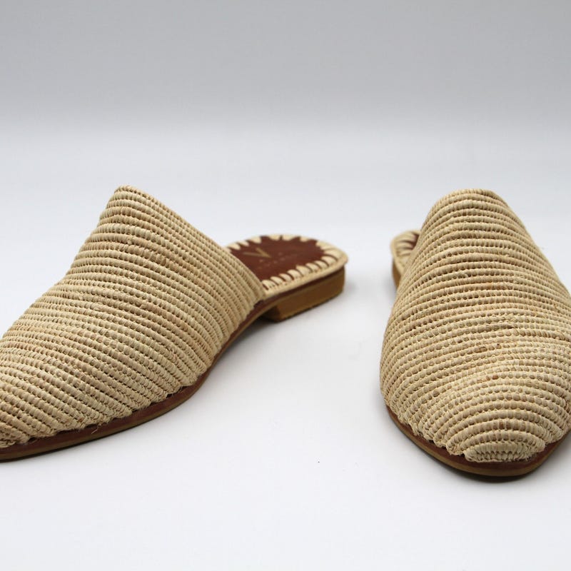 Straw Sandals - Etsy