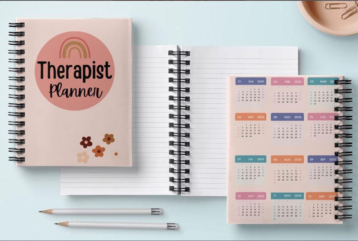 2025 Planner for SLP/ BCBA/ OT and Business Owners. Speech Therapy ...