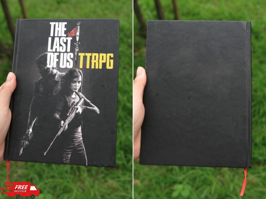 TLOU TTRPG Handbook the Last of Us II Hardcover Players Handbook ...