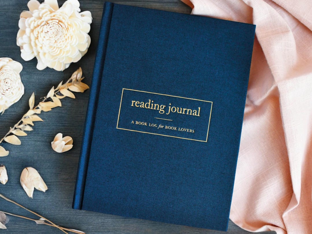 Book Lovers Journal Reading Tracker & Review Notebook Notebook ...
