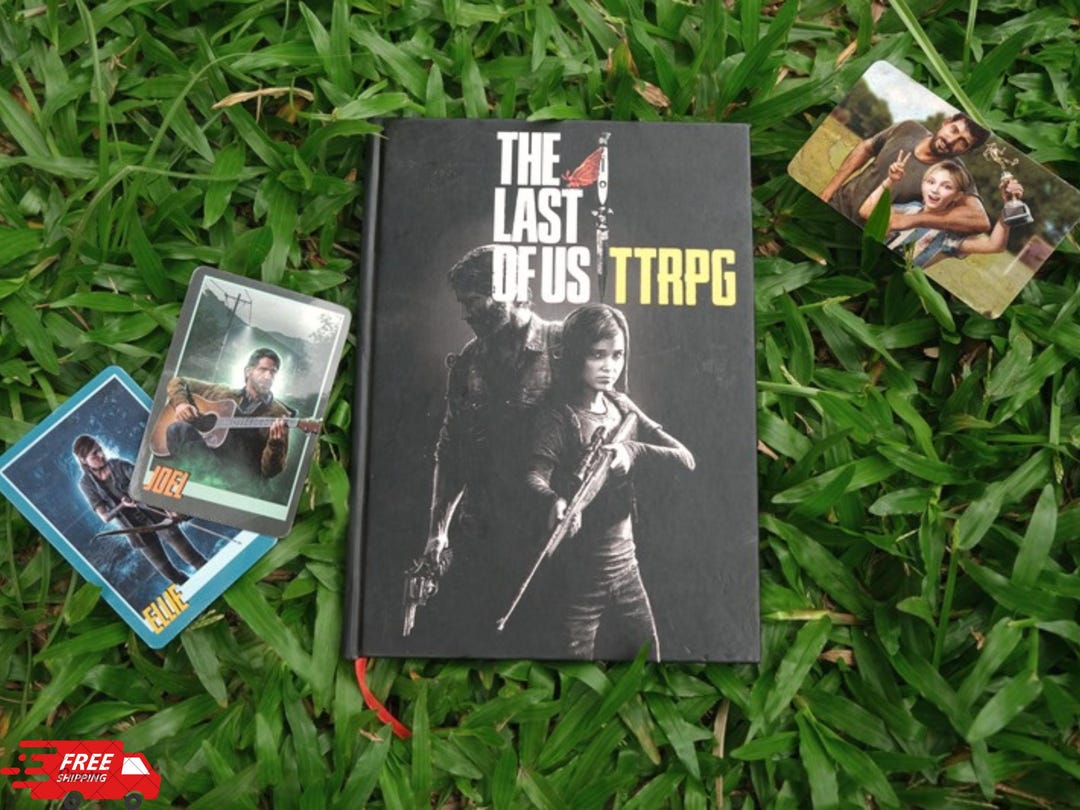 TLOU TTRPG Handbook the Last of Us II Hardcover Players Handbook ...