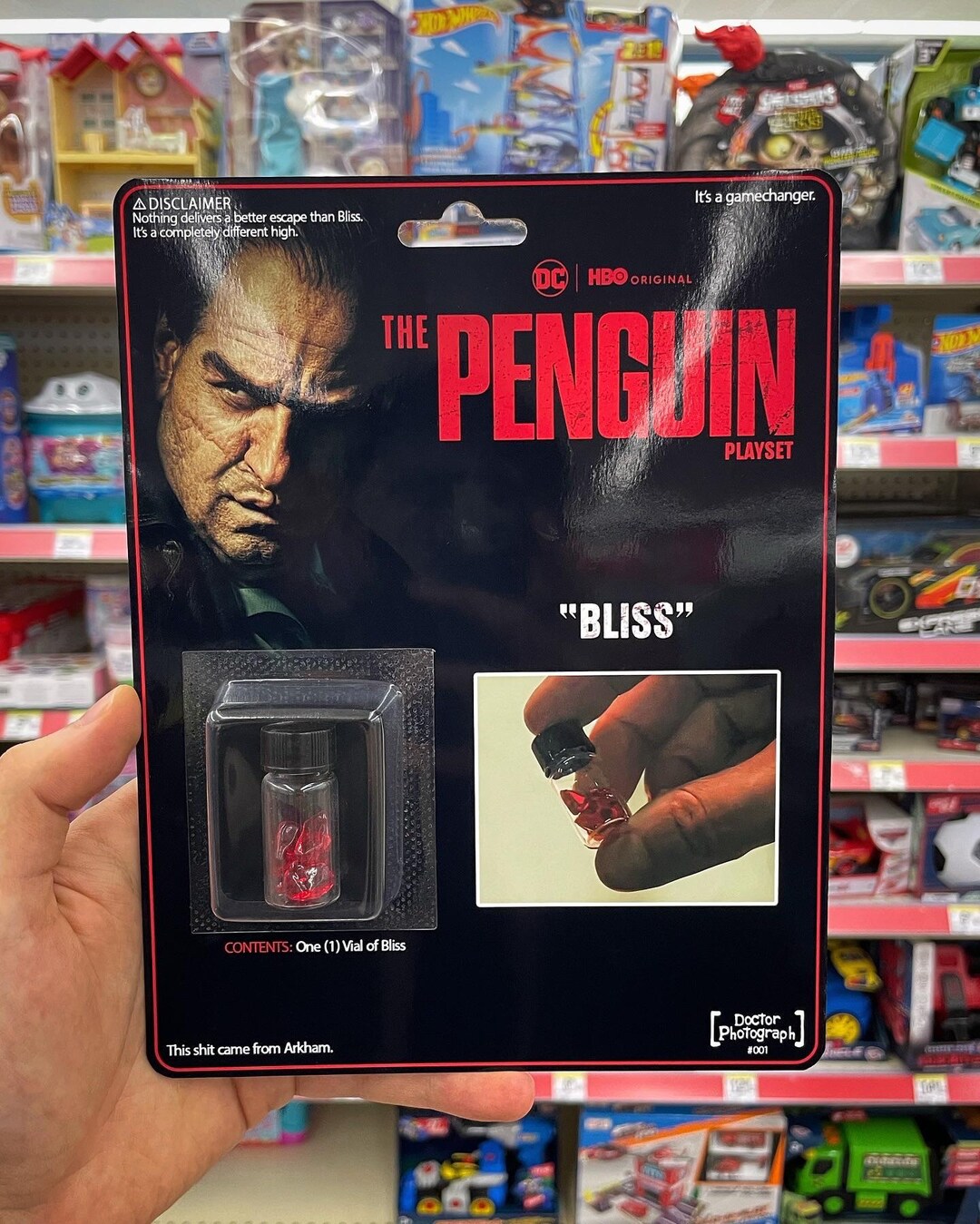 The Penguin - "bliss" Collectible Bootleg Toy - Etsy