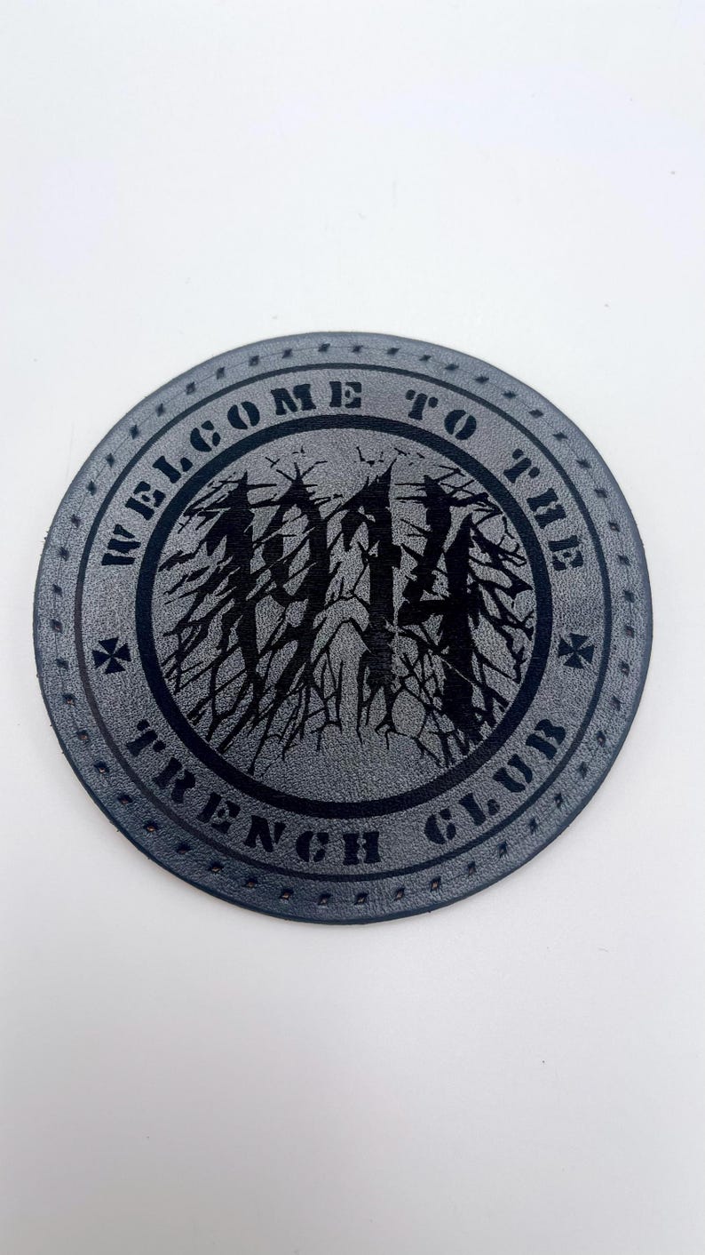 Leather Sew on Patches With Your Logo. Metal Band Jacket Custom Patch. Upcycled Merchandise. - Etsy