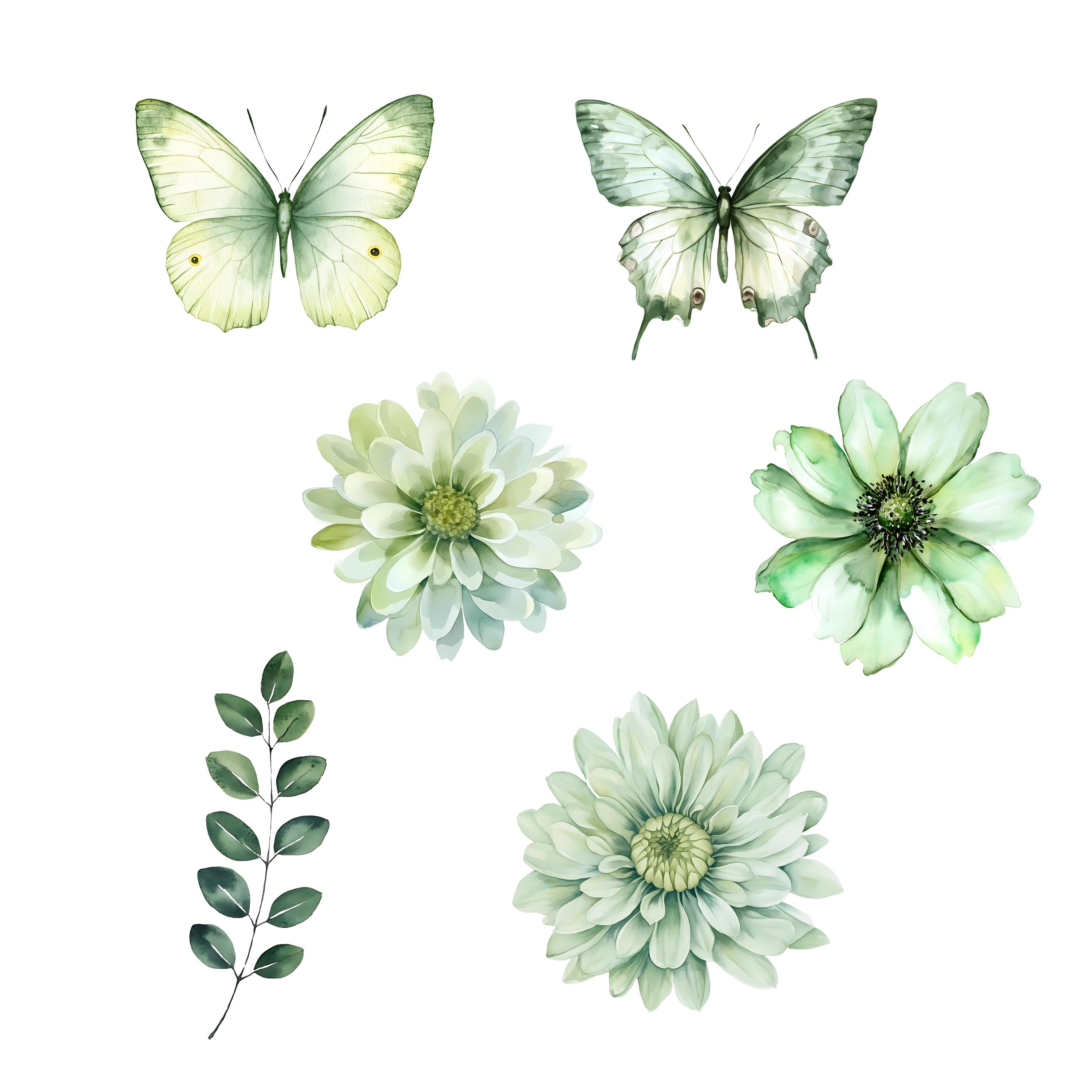 Green Fairy Clipart: Fairyland PNG Graphics (20 Files) - Etsy