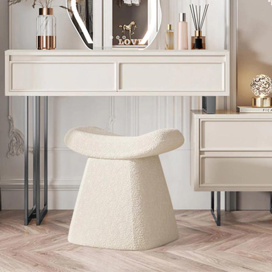 Premium Sheep Wool Accent Chair for Stylish Decor, Elegant High-quality ...