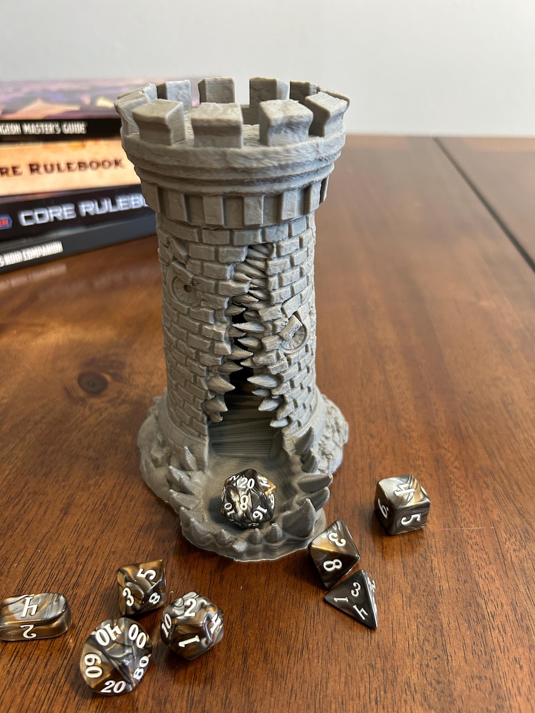 Mimic Dice Tower Fantasy Mimic Terrain Dice Tower Monster TTRPG Gift ...