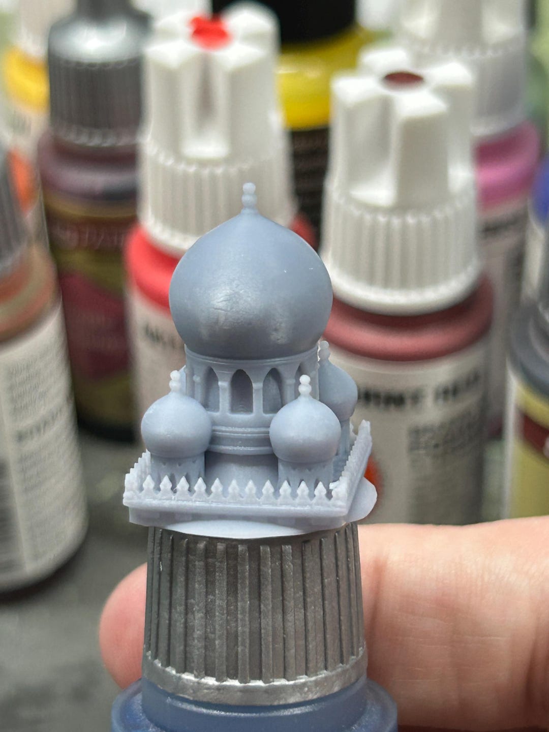 Onion Dome Palace Paint Cap Topper Color Swatch for Miniature Paint ...