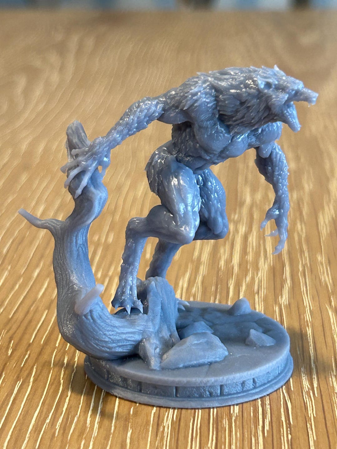 Shadowclaw Werewolf Miniature for Dnd, Pathfinder, TTRPG - Etsy
