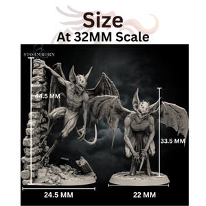 Imps Miniatures for Dnd Pathfinder TTRPG Games Perfect Gift for Dungeon ...