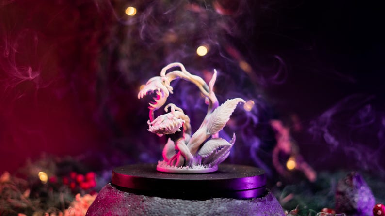 Carnivorous Plant Miniature for Dnd and Pathfinder Fantasy Tabletop RPG ...