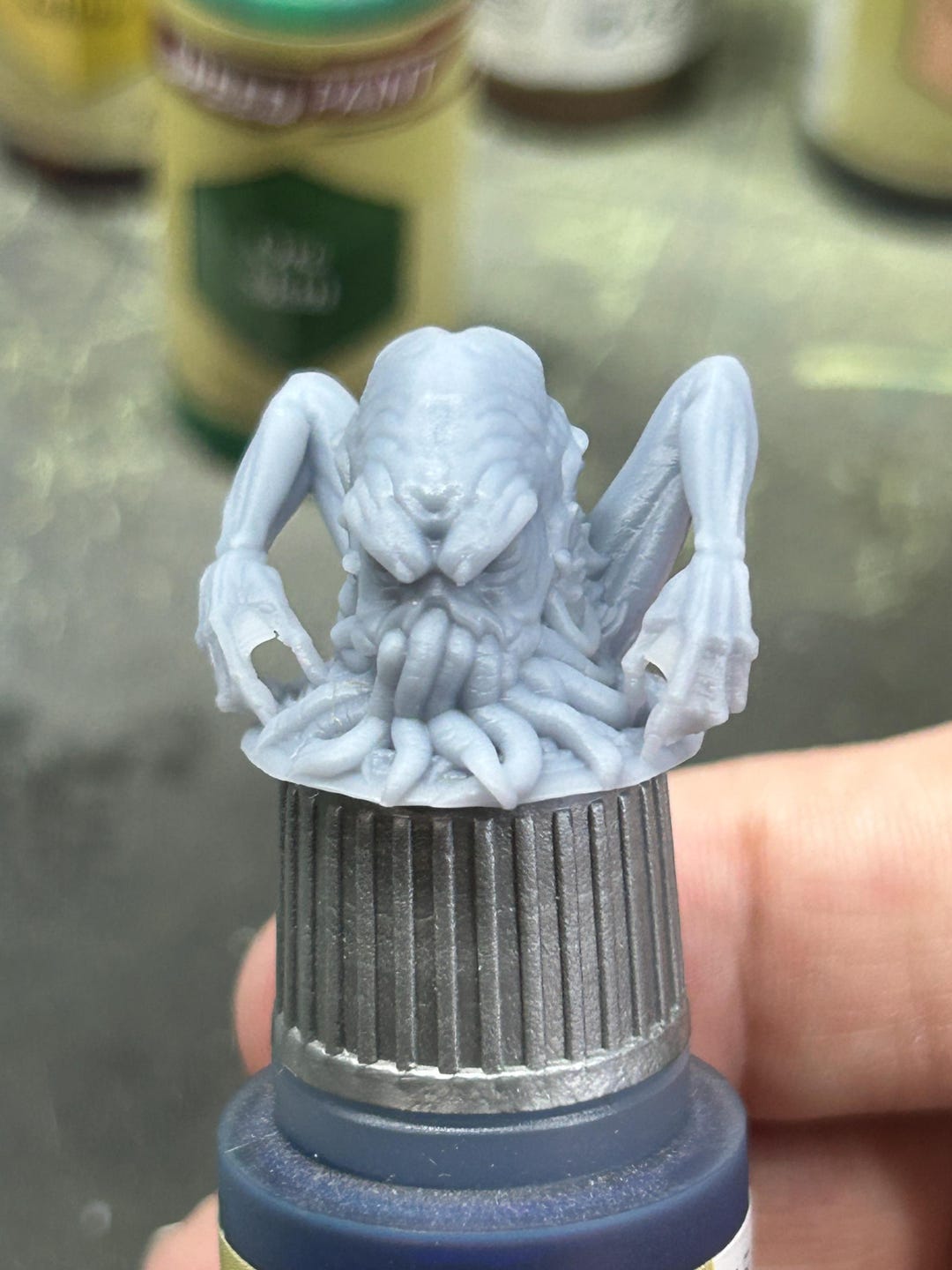 Cthulhu Paint Bottle Topper Lovecraftian Horror Miniature Eldritch ...