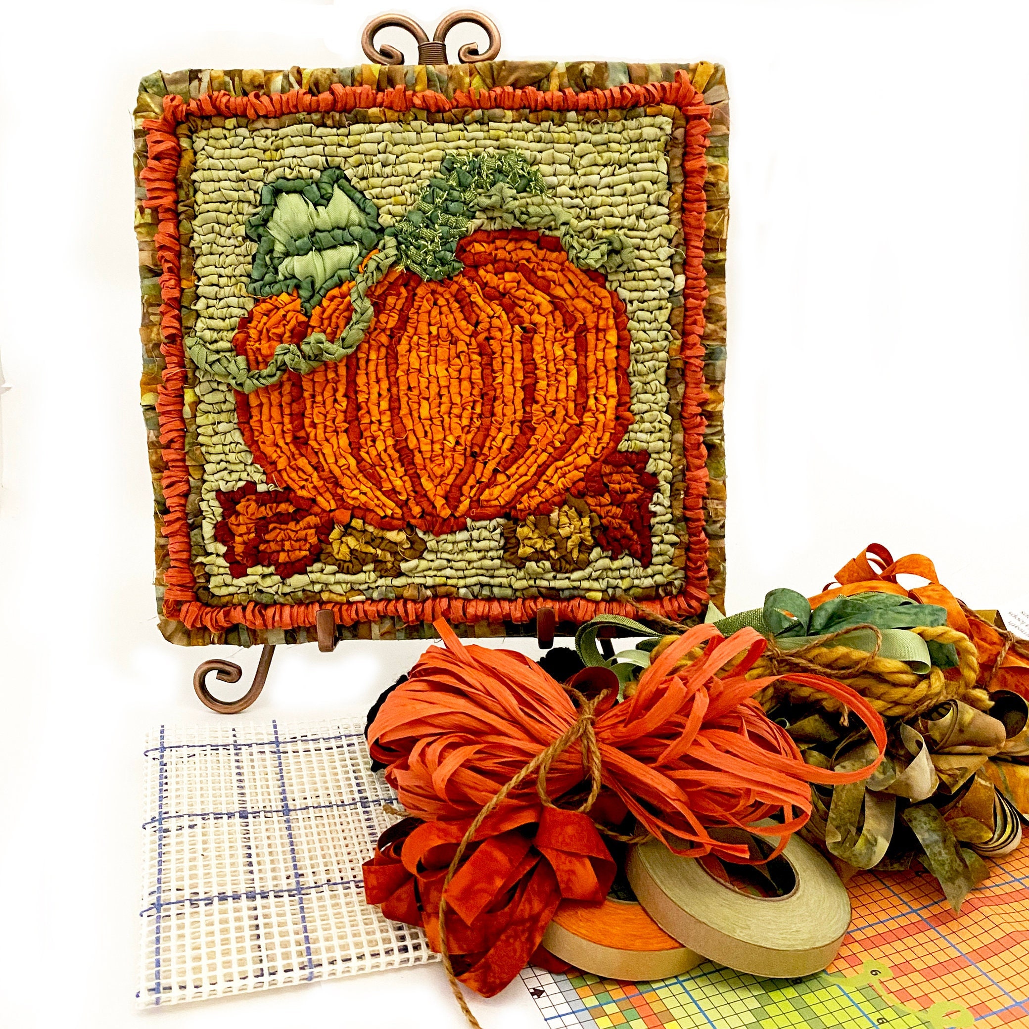 Princess Pumpkin Mat Locker Hooking Kit - Etsy
