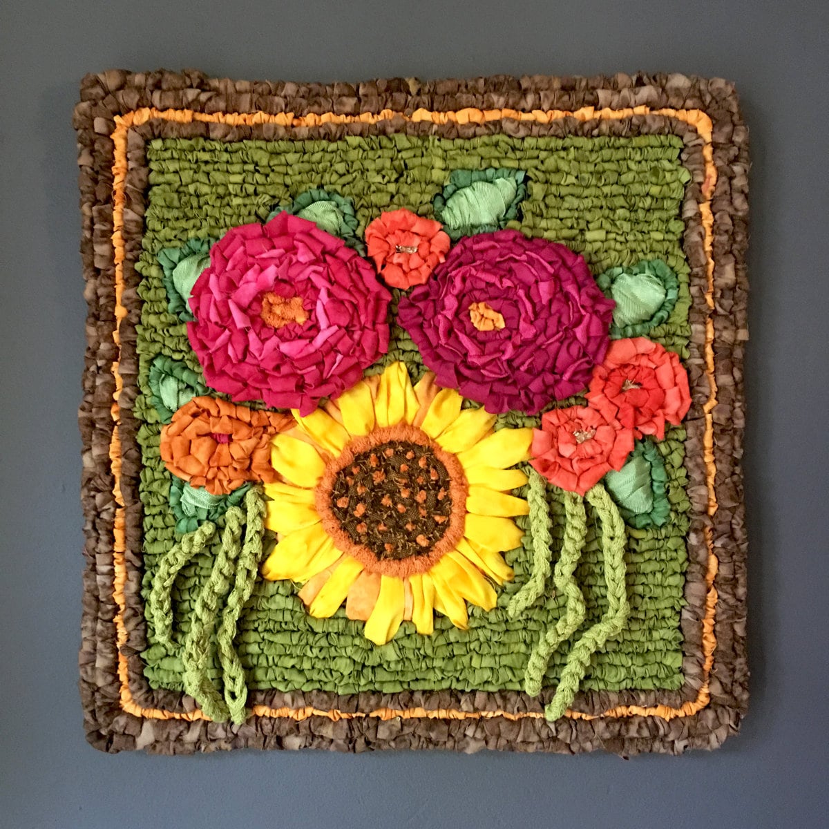 Summer Bouquet Locker Hooking Kit - Etsy