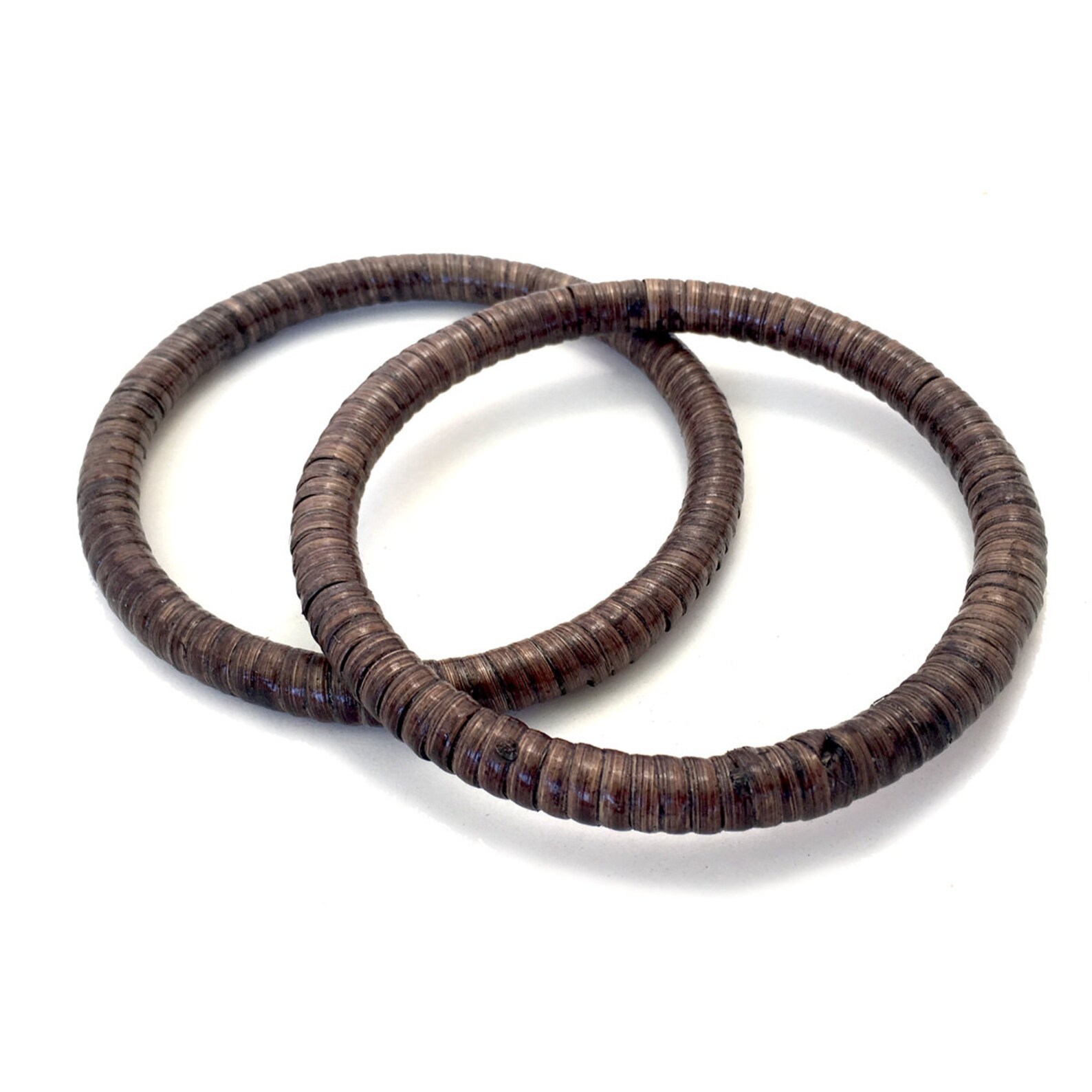 Circular Purse Handles 5 Rattan Wrapped Brown - Etsy