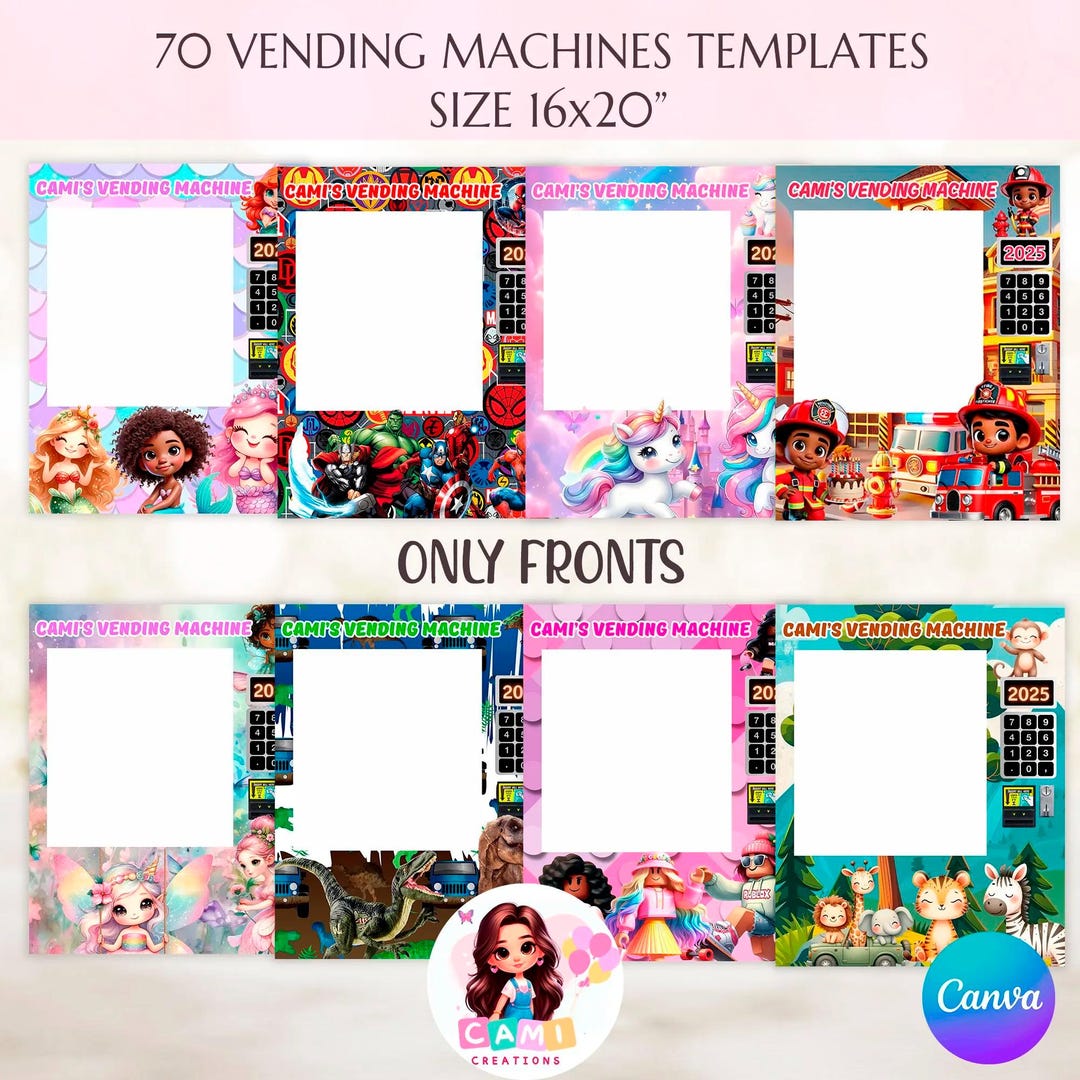 Vending Machine Template|blank Vending Machine Template|vending Machine ...
