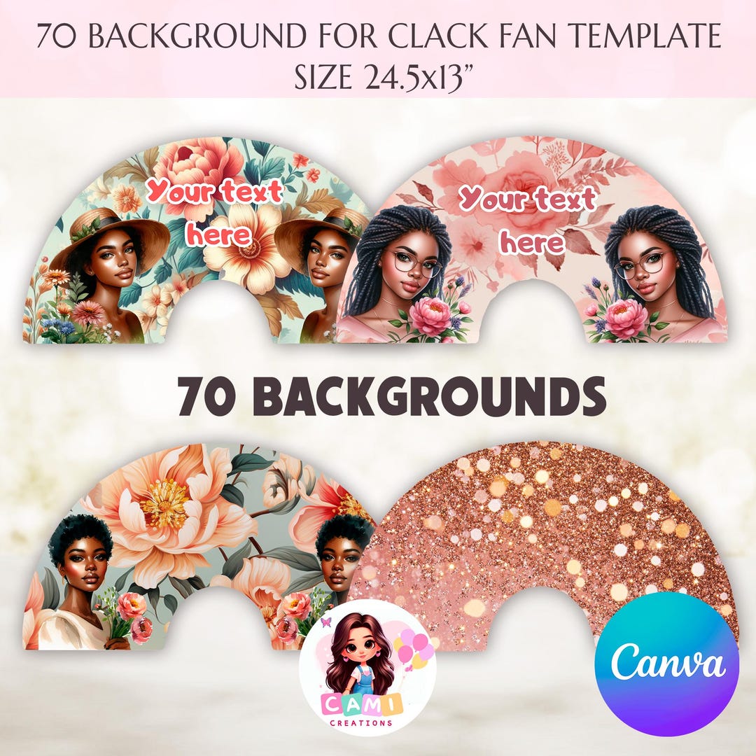 Clack Fan Template | Canva Clack Fan Template | Clack Fan Template for ...