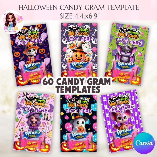 Halloween Candy Gram - Etsy