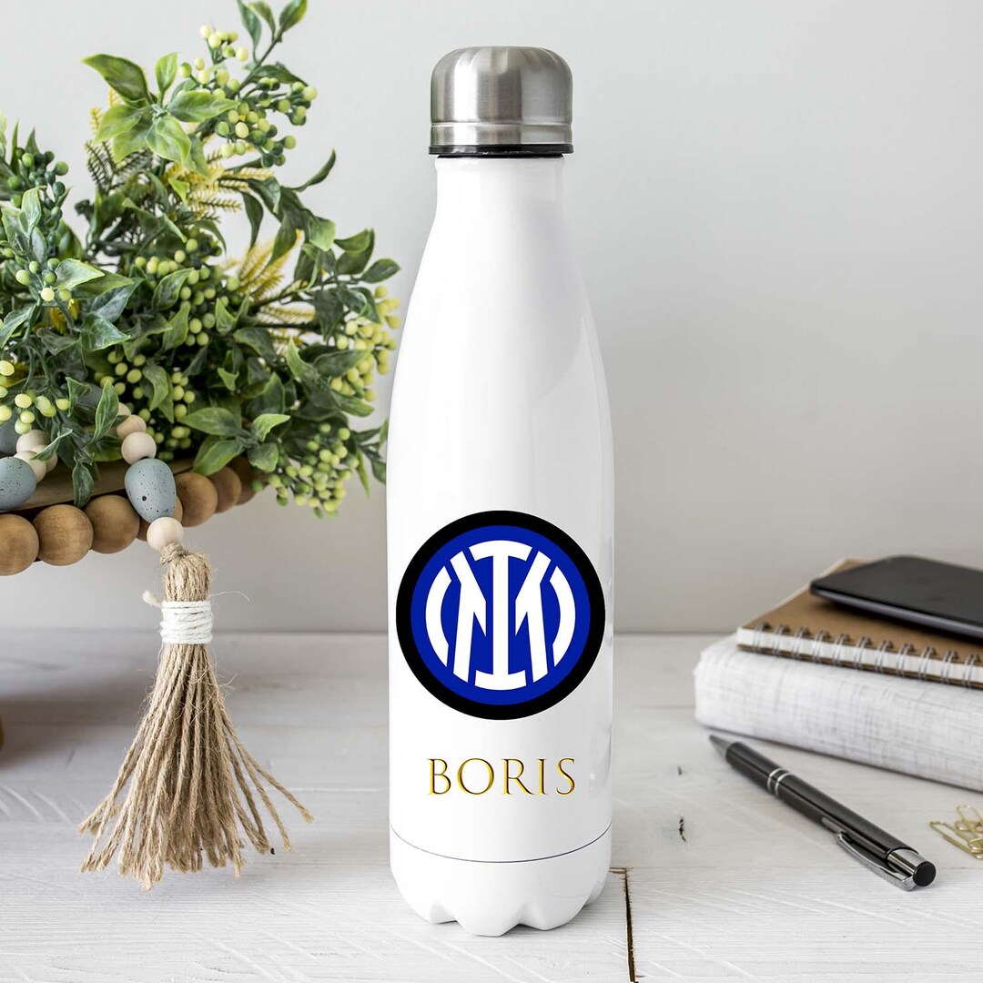 Personalized Inter Milan Insulated Bottle With First Name, Personalized ...