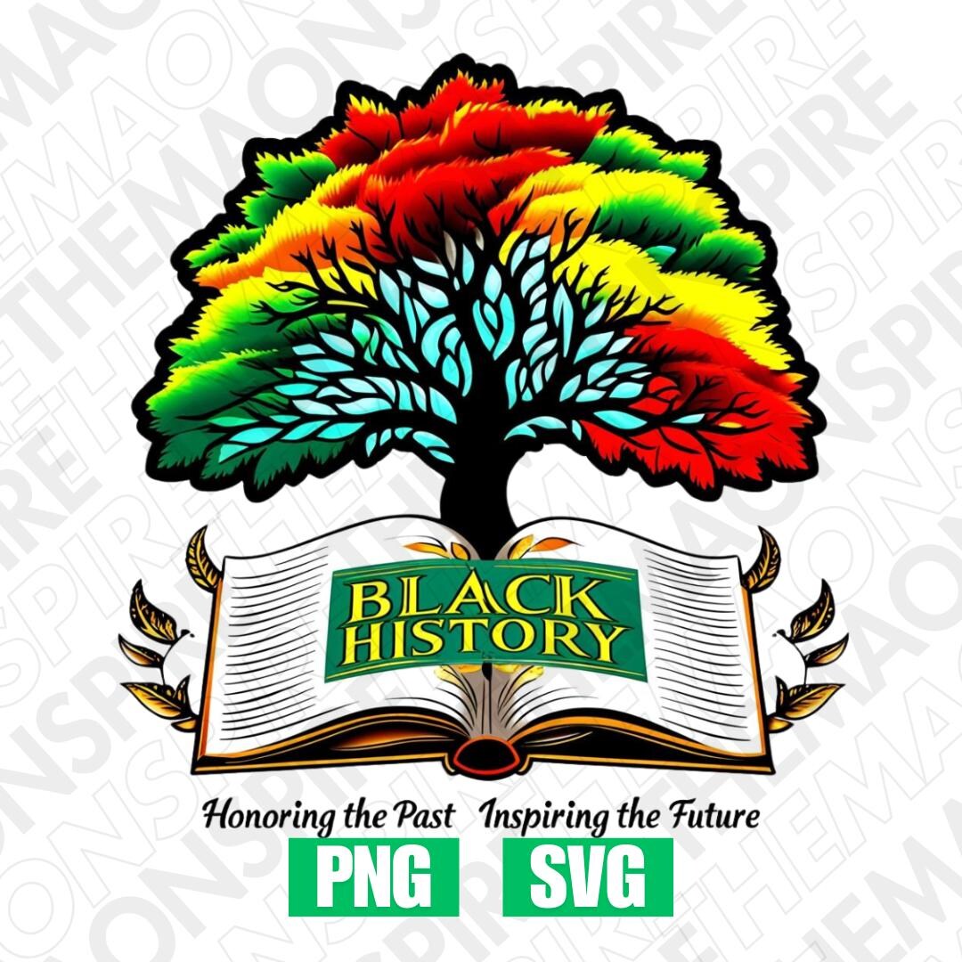 Black History Month Unity Strength Black History Design Honor the Past ...