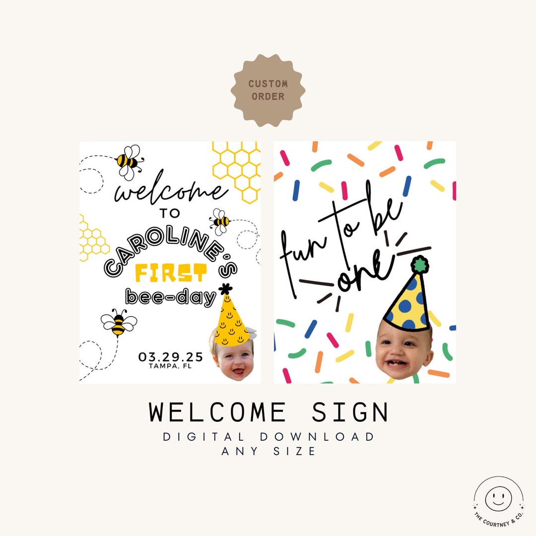Custom_welcome Sign - Digital Download | Fully Customizable for Any ...