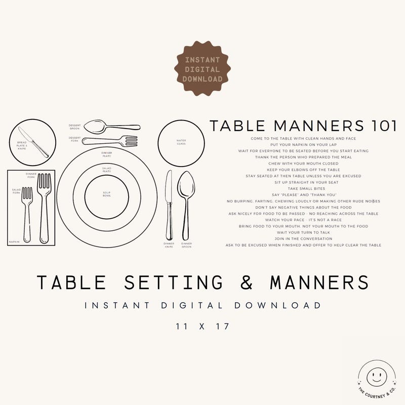 Table Setting - Etsy