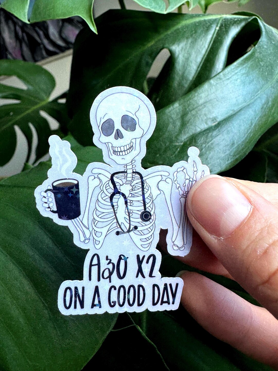 Ems/healthcare Skeleton Waterproof Vinyl Sticker - First Responder ...