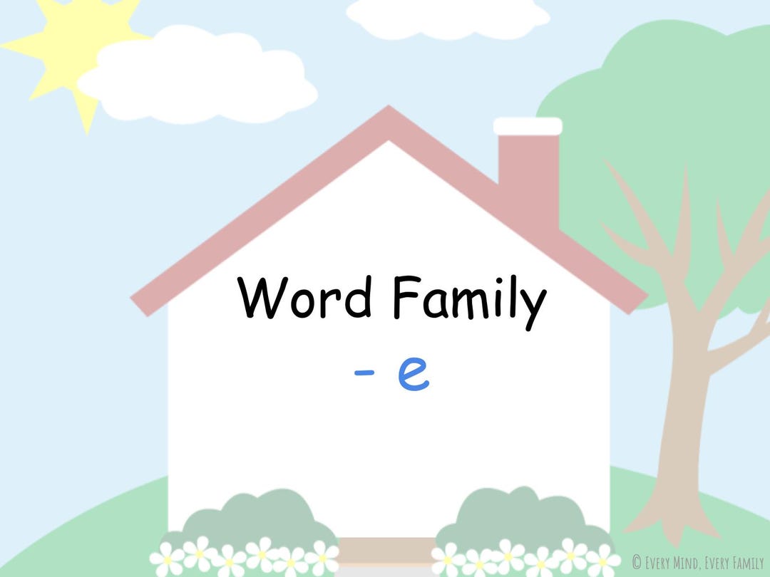 Phonics CVC Word Family/short Vowel Sounds (_e) - Science of Reading ...