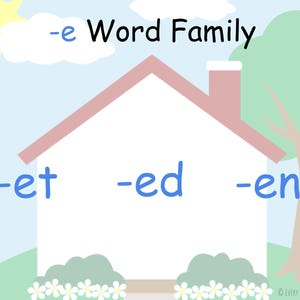 Phonics CVC Word Family/short Vowel Sounds (_e) Digital Learning ...