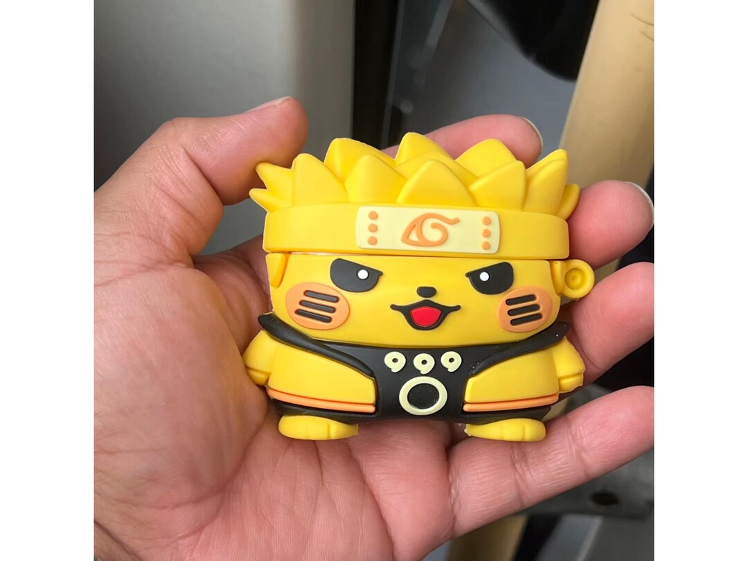 Naruto AirPod Case, 3D Earphone Case for Airpods 1 2 3 Pro 2, Silicone ...