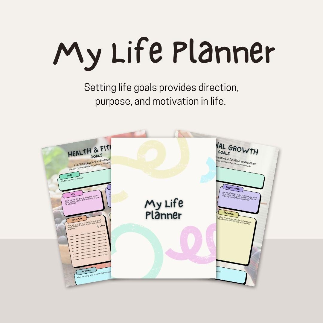 Life Goal Planner 2025: Balance Life With Purpose-driven Goals, Action ...