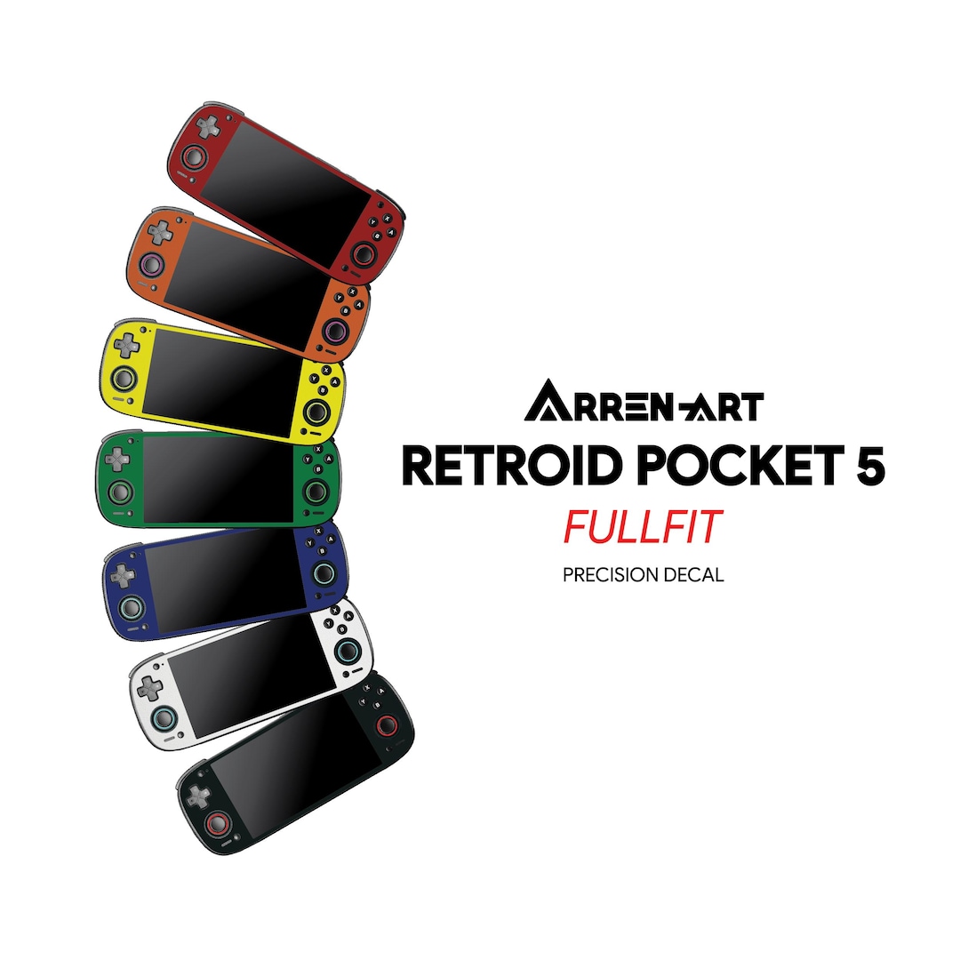Retroid Pocket 5 Precision FULLFIT Decal (matte) - Etsy