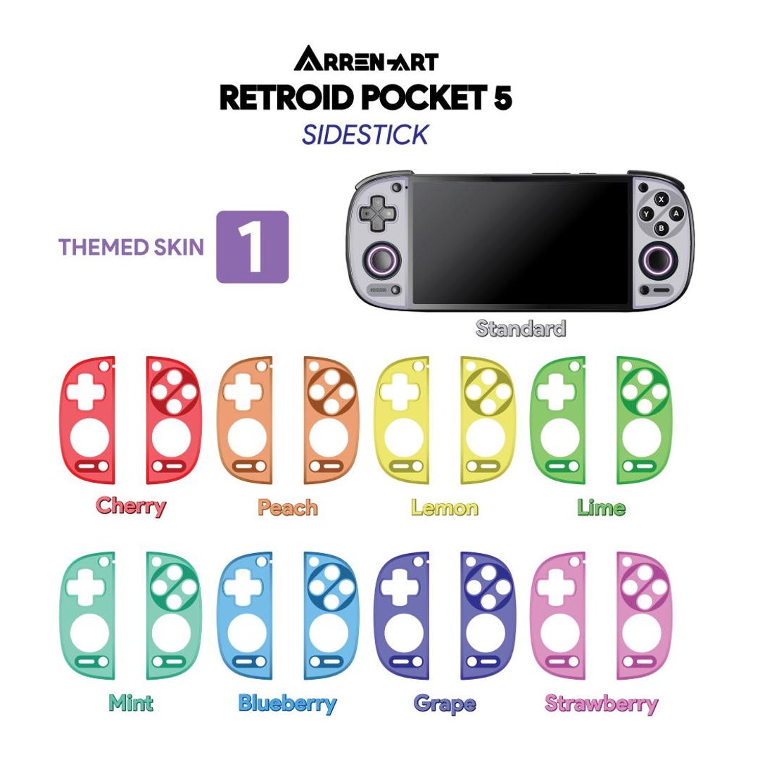 Retroid Pocket 5 SIDESTICK Custom SKIN #1- With Optional HOLOGRAPHIC ...