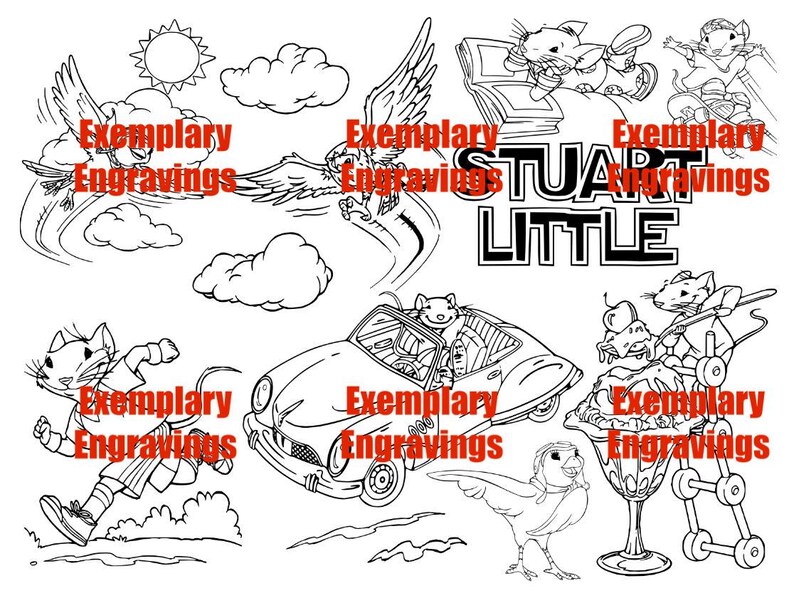 40oz Stuart Little SVG - Etsy