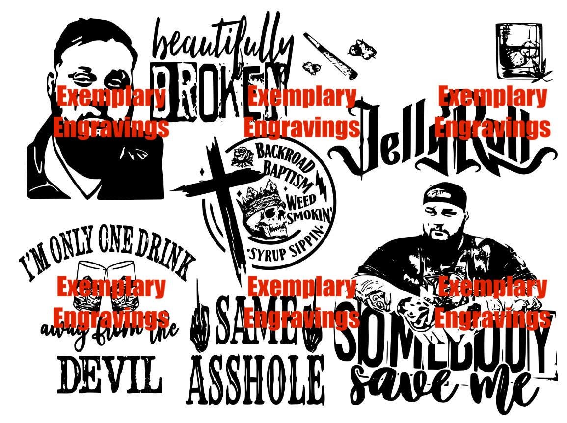 40oz J Roll SVG - Etsy