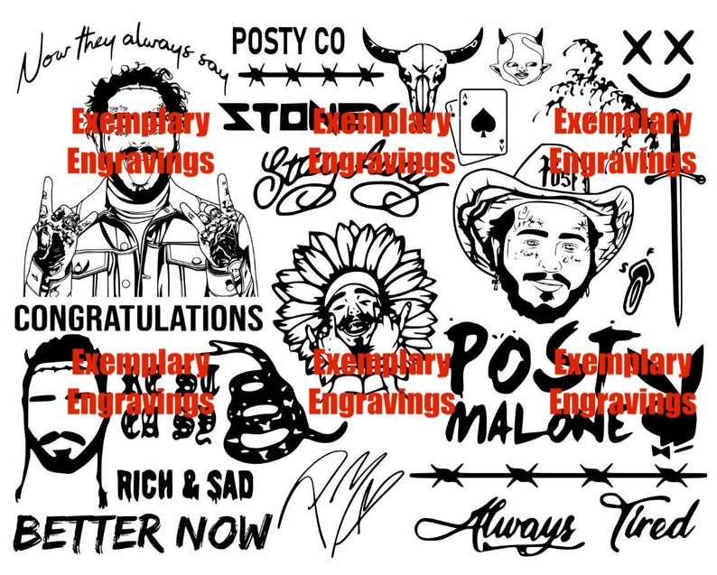40oz Posty SVG - Etsy