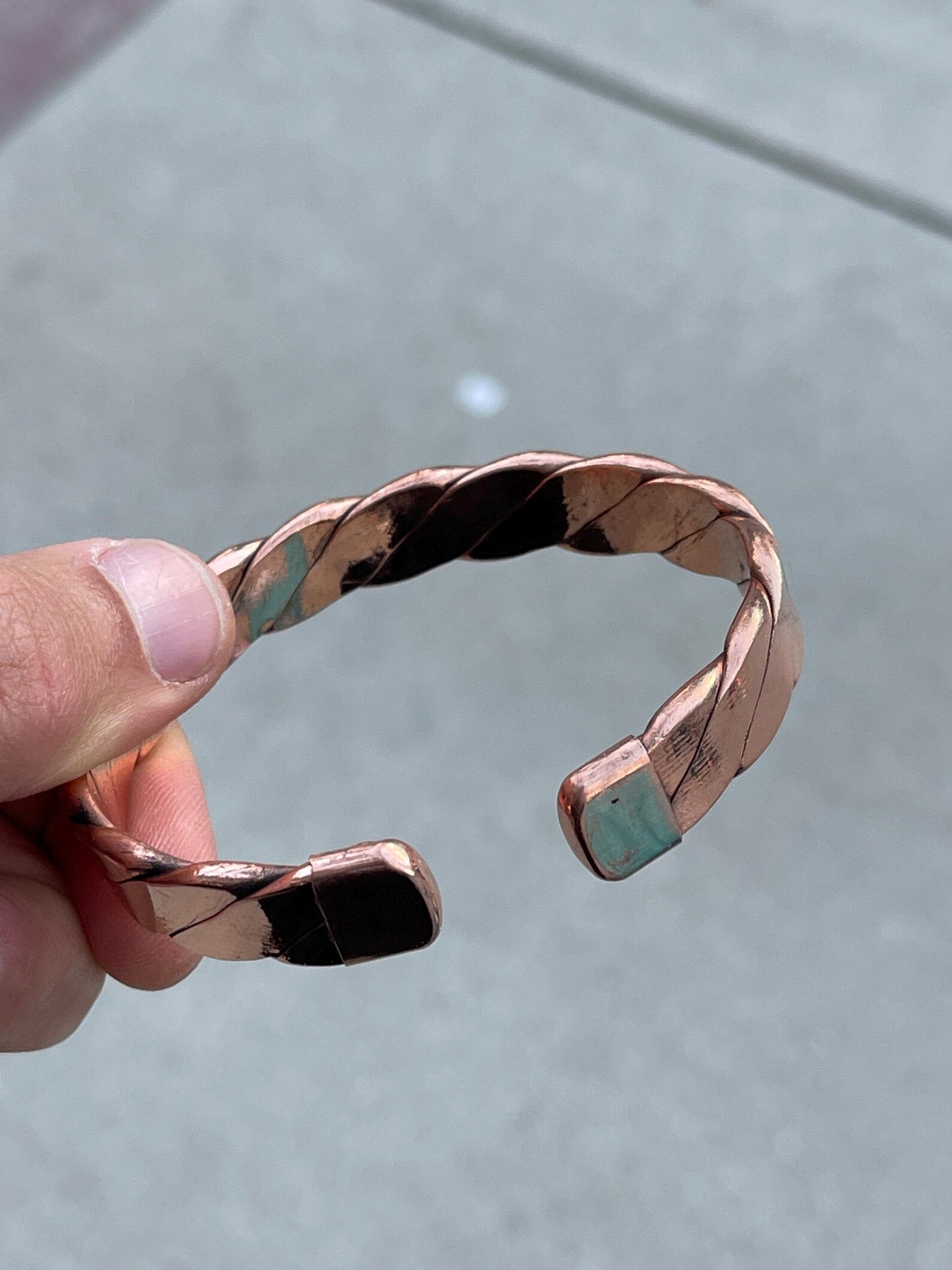 Elegant Pure Copper Magnetic Therapy Bracelet for Pain Relief & Healing ...