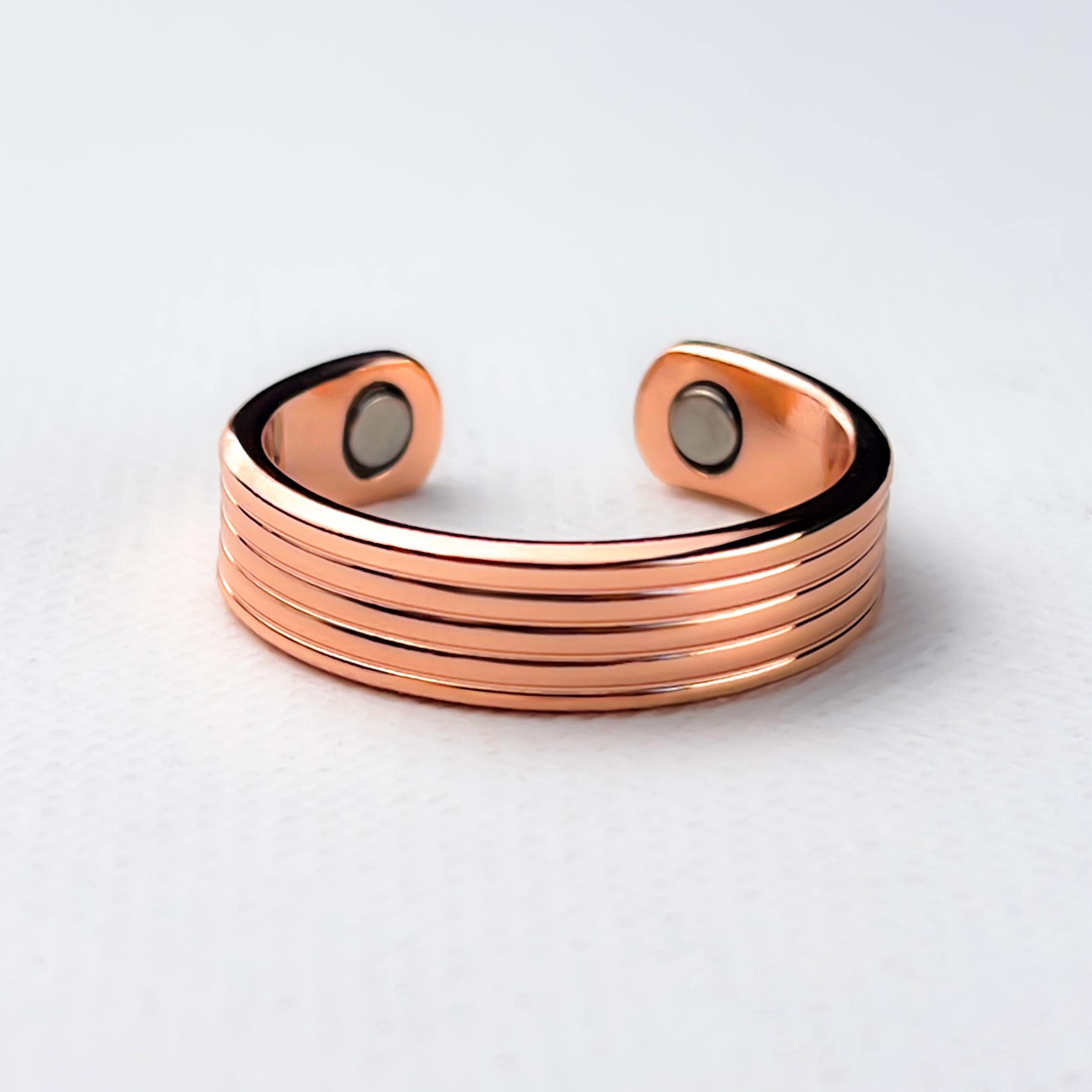 100% Pure Copper Magnetic Therapy Ring for Pain Relief & Healing - Etsy