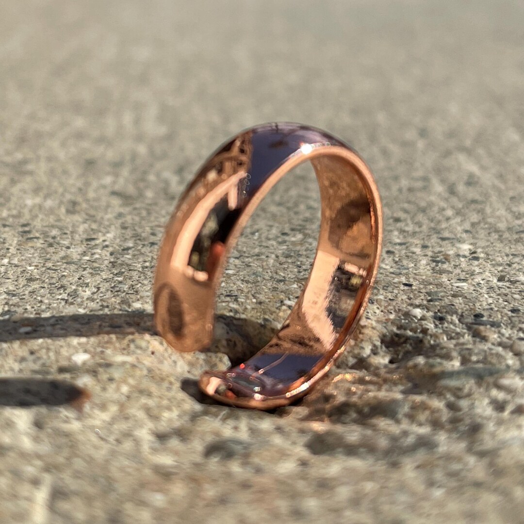 100% Pure Copper Magnetic Therapy Ring for Pain Relief & Healing ...