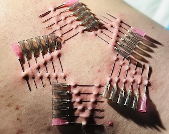 CORE DETONATION - Needle Play Piercing Stencil - Etsy